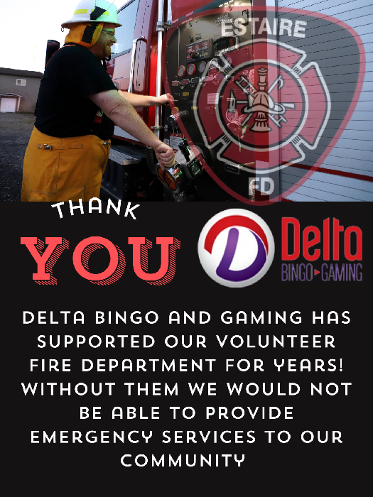 Delta Bingo :: Estaire Volunteer Fire Department